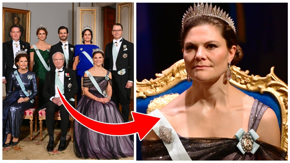 Här bryter kronprinsessan Victoria mot kungens regel